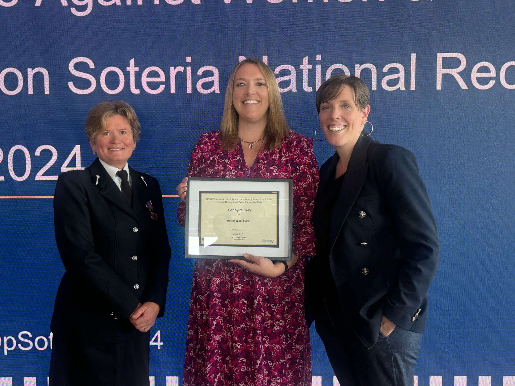 Poppy Murray named Runner Up by NPCC